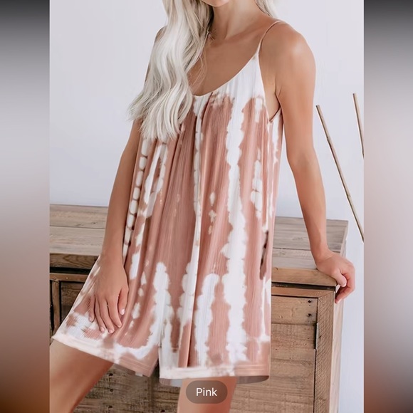 Pants & Jumpsuits | Light Pink Romper | Poshmark
